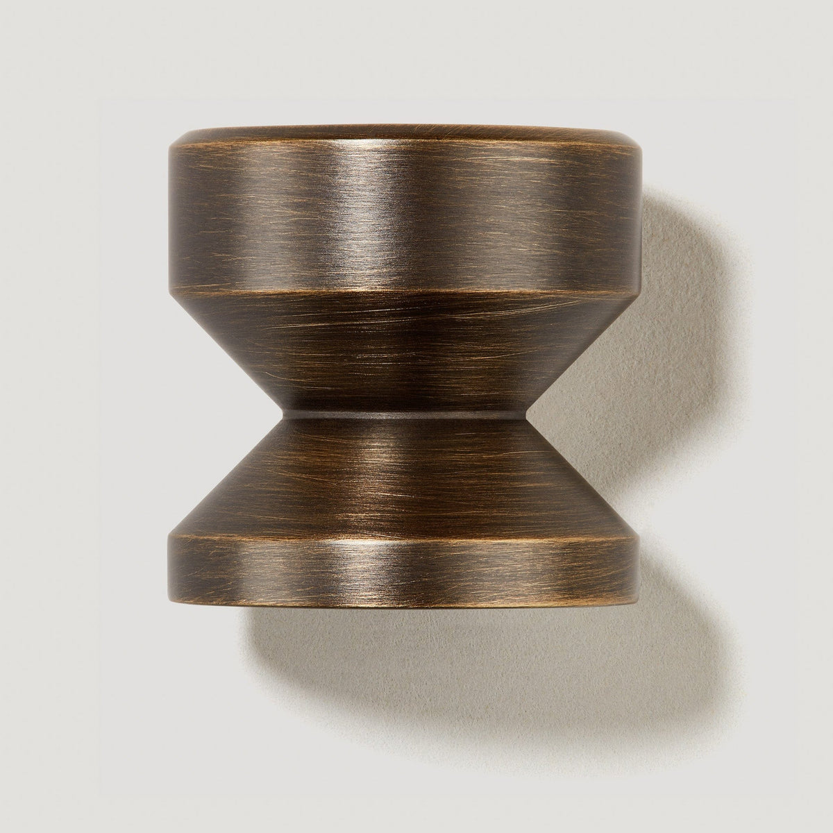 Antique Brass Round Cabinet Knob | Aged Brass Cabinet Knobs – Plank Hardware