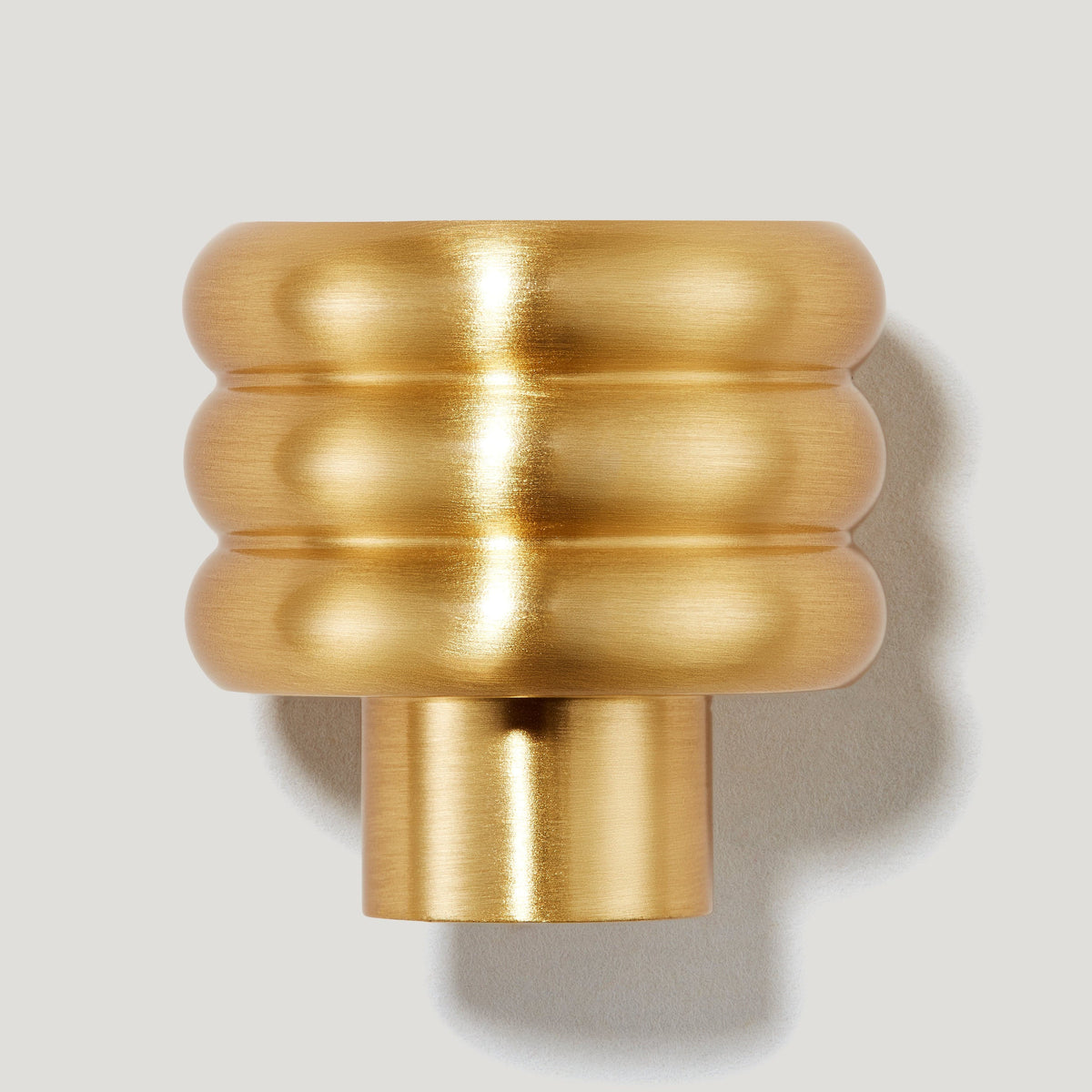 Alva Tubular Knob - Brass | Plank – Plank Hardware