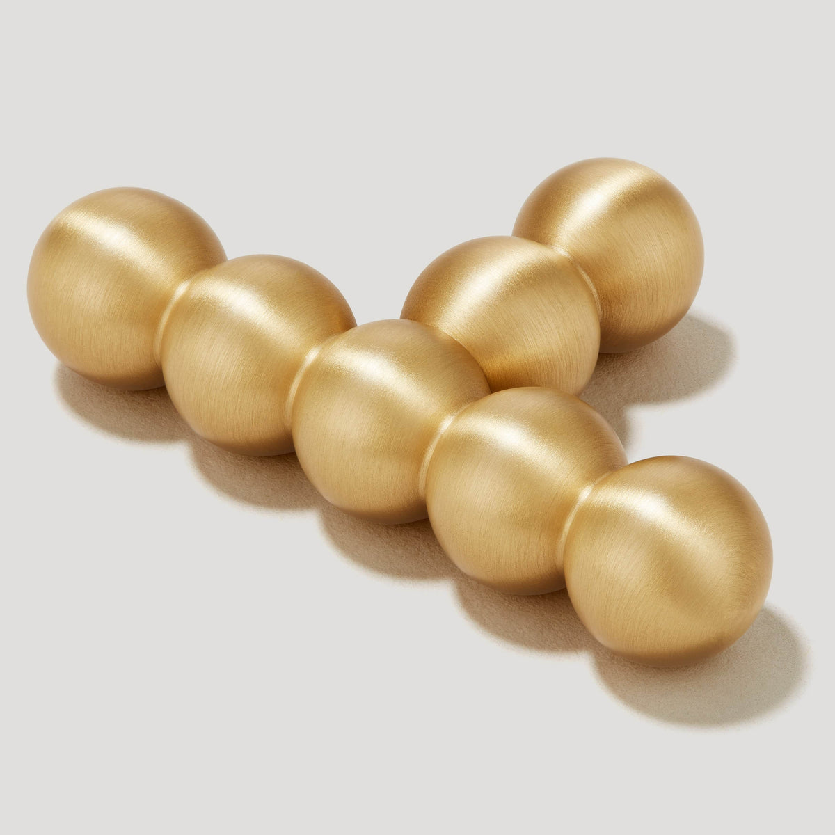 Solid Brass Bobbin Cabinet Pull | Solid Brass Single T-Bar – Plank Hardware
