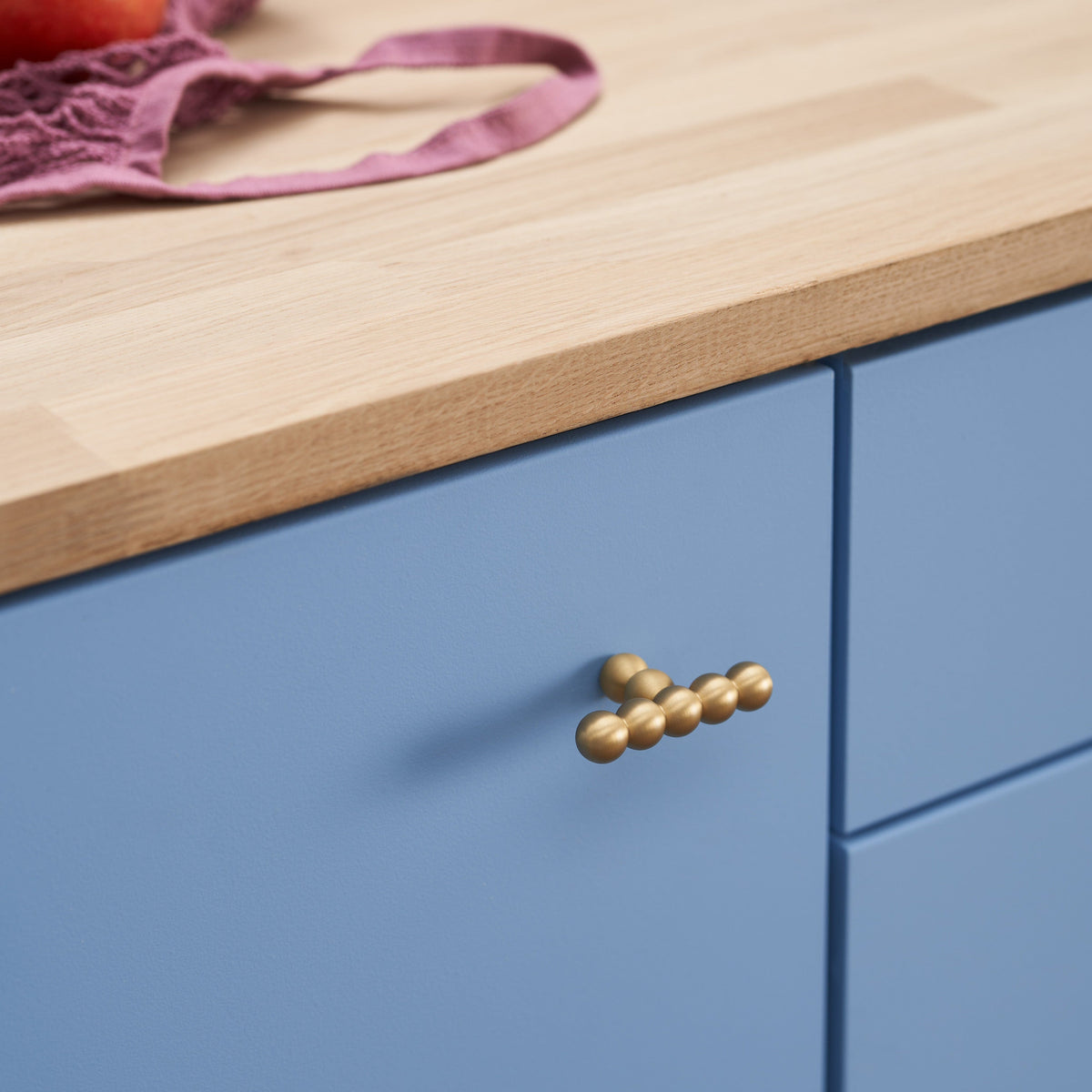 Solid Brass Bobbin Cabinet Pull | Solid Brass Single T-Bar – Plank Hardware
