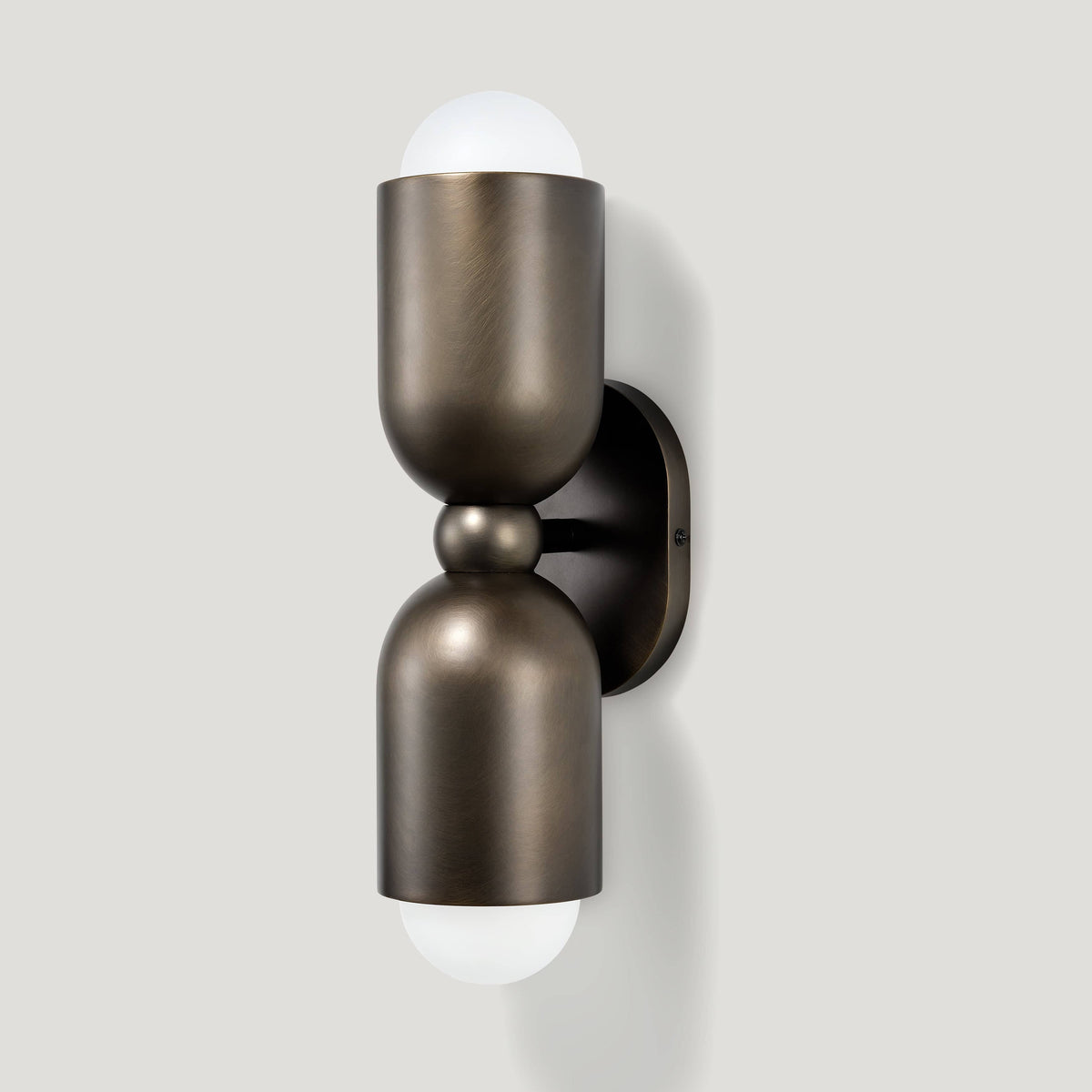 JENSEN Double Wall Sconce | Antique Brass Lighting – Plank Hardware