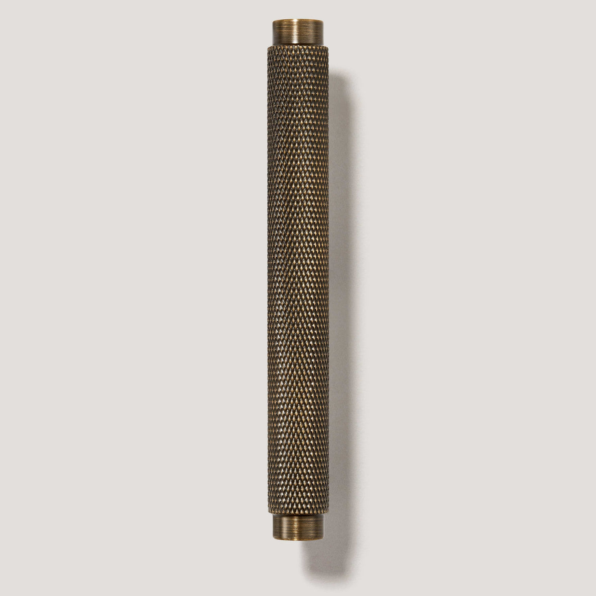 KEPLER Knurled Handle - Antique Brass | Plank – Plank Hardware