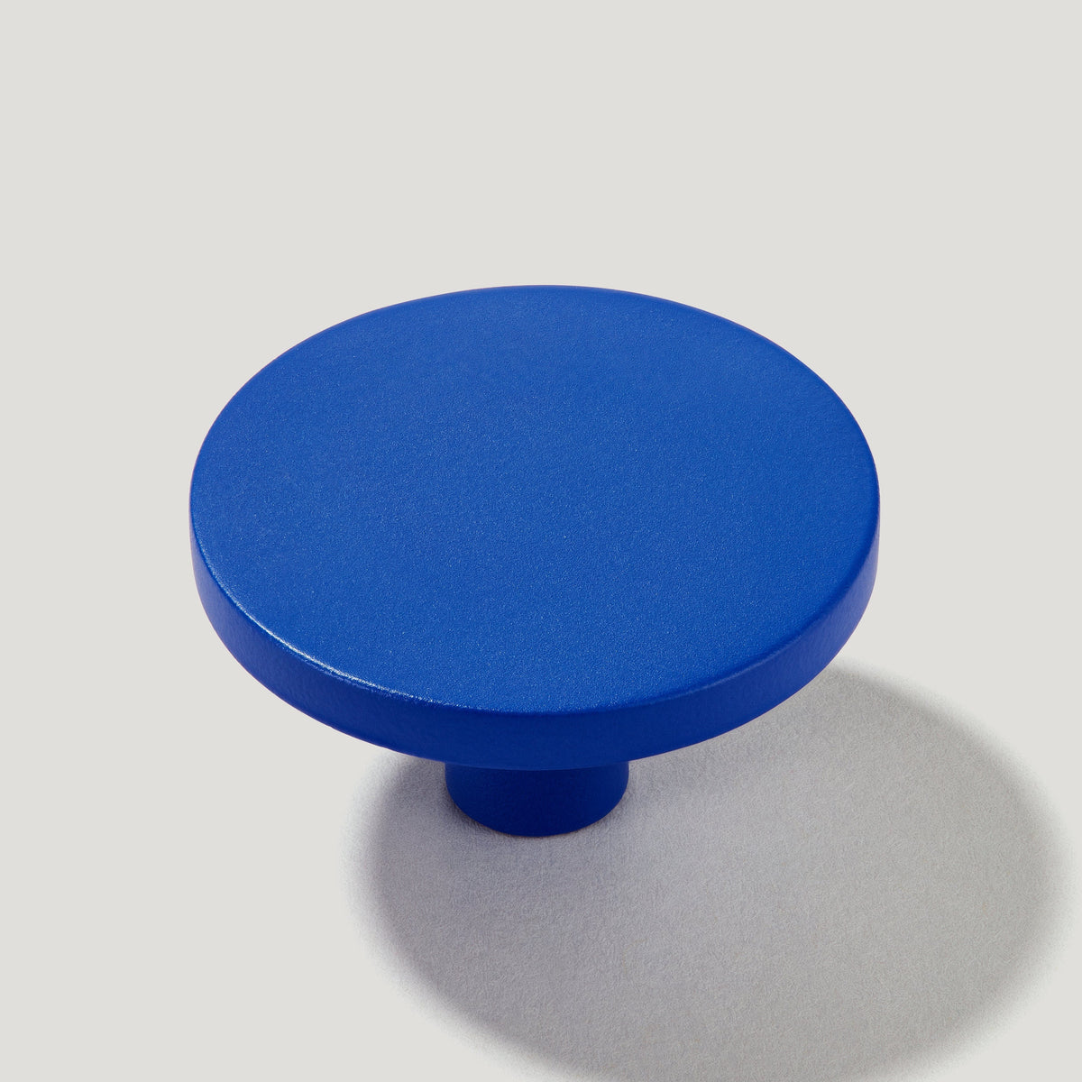 Cobalt Blue Circular Knobs | Round Blue Knobs – Plank Hardware